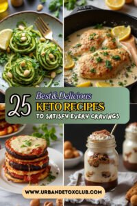 25 Best Keto Recipes to Satisfy Every Craving - Urban Detox Club